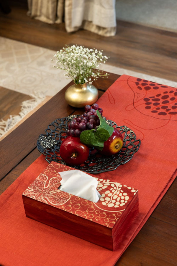 Pomo Rust Tissue Boxes - Exquisite Wooden Design - Studio Abaca